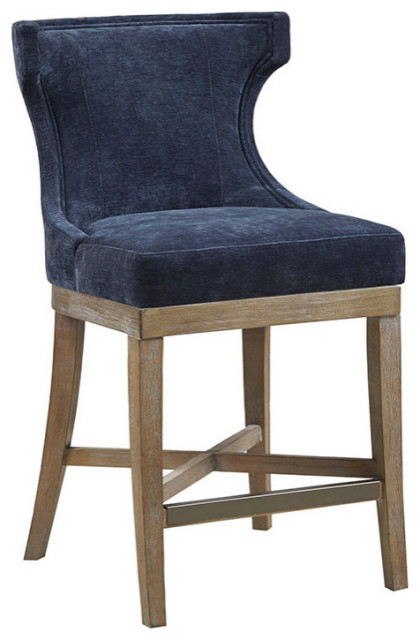 Madison Park Carson Counter Stool With Swivel Seat - Farmhouse - Bar Stools And Counter Stools ...
