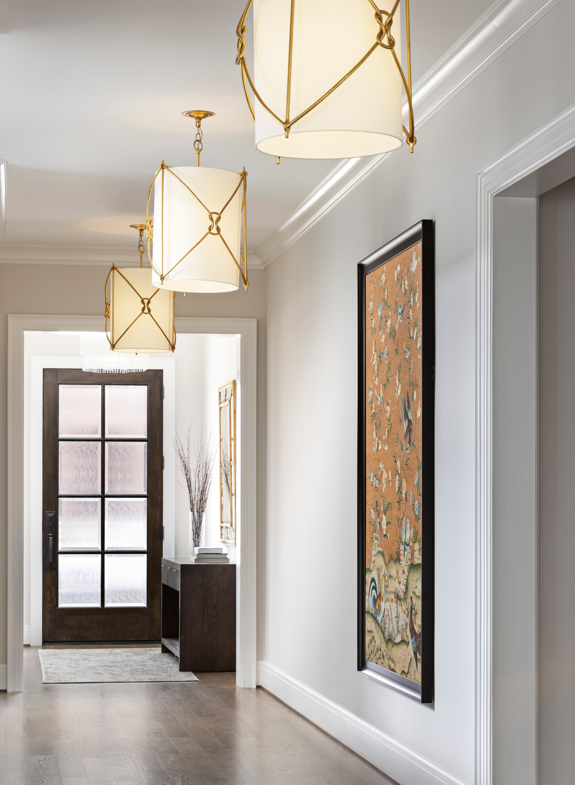 French Influences on an Urban Residence