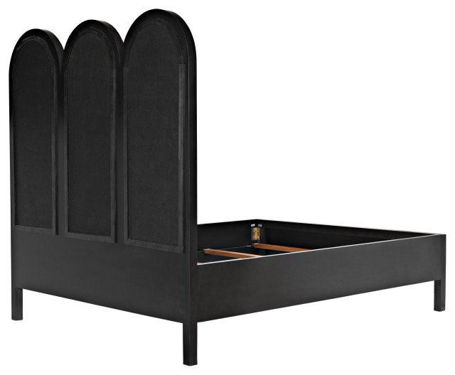 Arch Bed, Queen - Transitional - Platform Beds - by Noir | Houzz