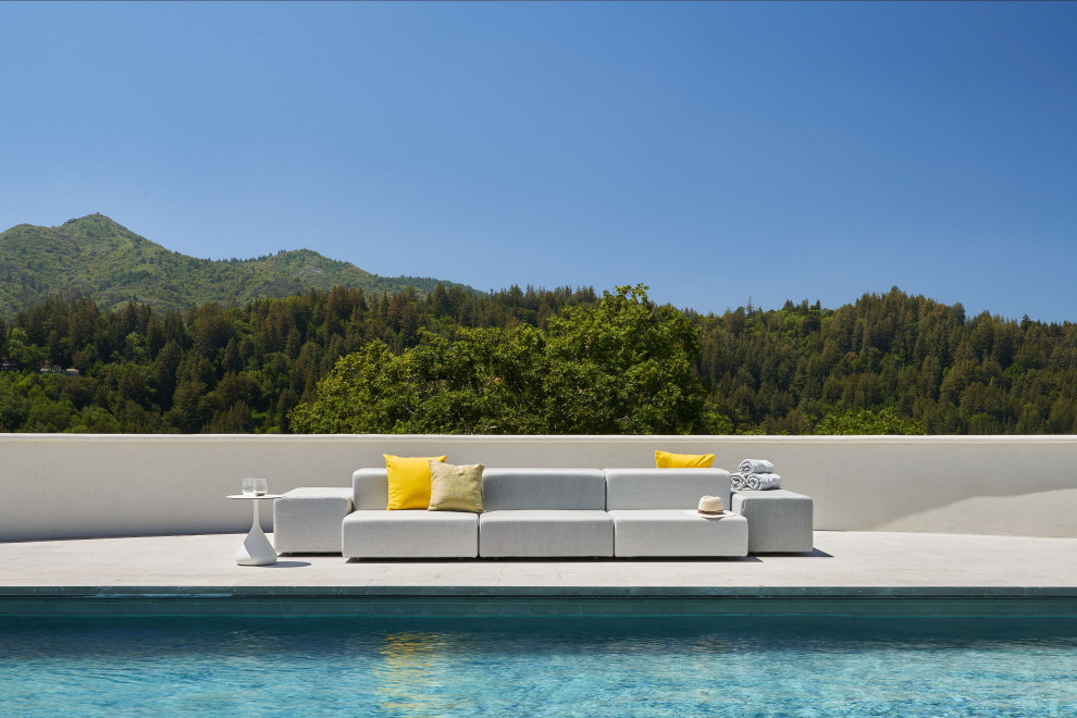 Ross Pool House 2021 - Modern - Pool - San Francisco - by HKB Interior ...