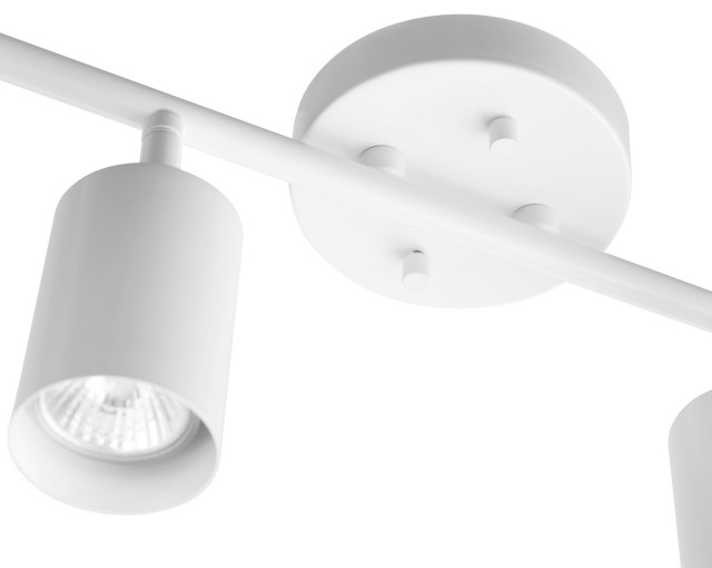 Pratt 4-Light Matte White Track Lighting - Transitional - Track ...