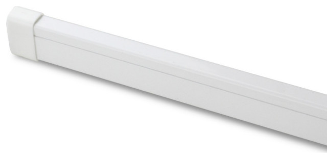 Curtain Rod Extender 28", White - Transitional - Curtain Rods - by ...