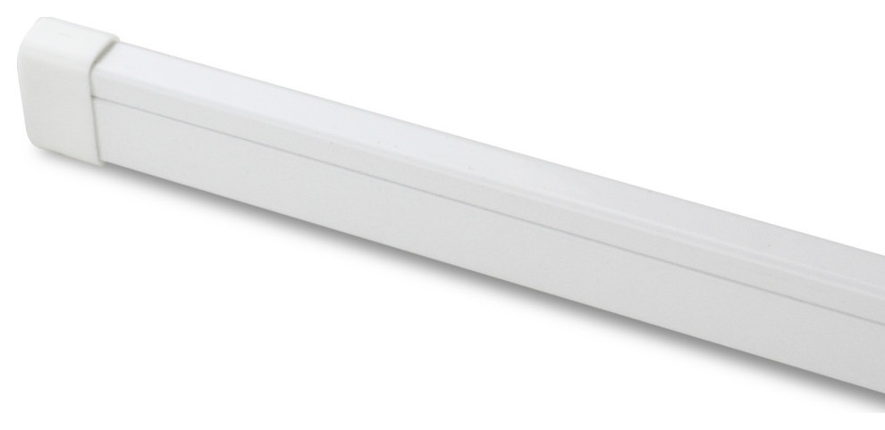 Curtain Rod Extender 28", White - Transitional - Curtain Rods - by ...