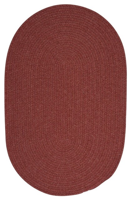 Bristol Rug, Rosewood, 2'x12' Oval Runner, 2'x12' Oval Runner ...