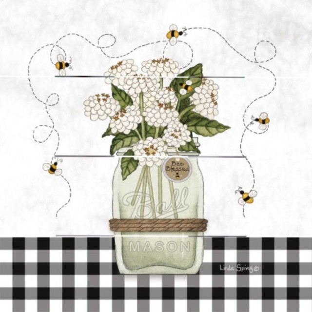 Bee Blessed Pallet Art - Farmhouse - Prints And Posters - by Furniture ...