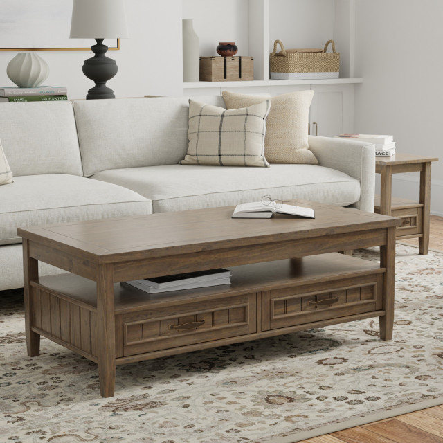 Lev Lift Top Coffee Table - Transitional - Coffee Tables - by Simpli ...