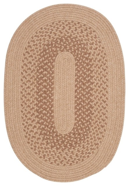 Jackson Rug, Oatmeal, 5x8' Oval, 5'x8' Oval - Farmhouse - Area Rugs ...