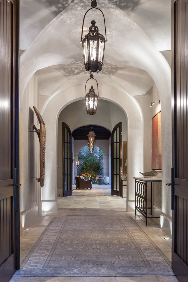 Entryway - Mediterranean - Entry - Houston - by Bankston May Associates