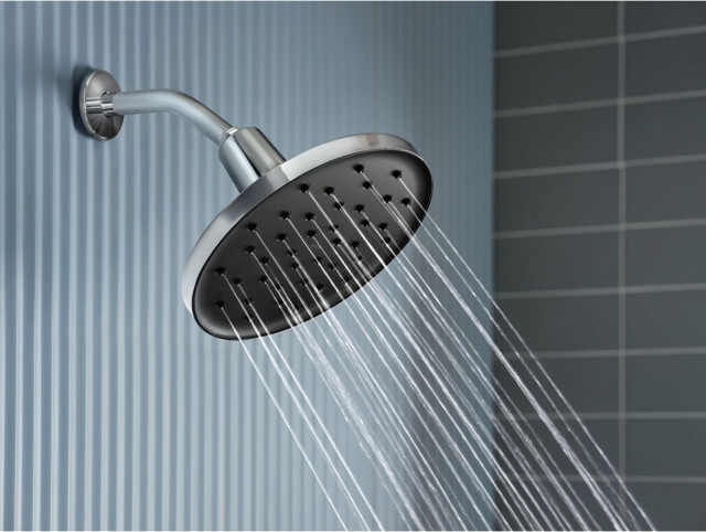 Moen 220R3 Verso 2.5 GPM Single Function Rain Shower Head ...
