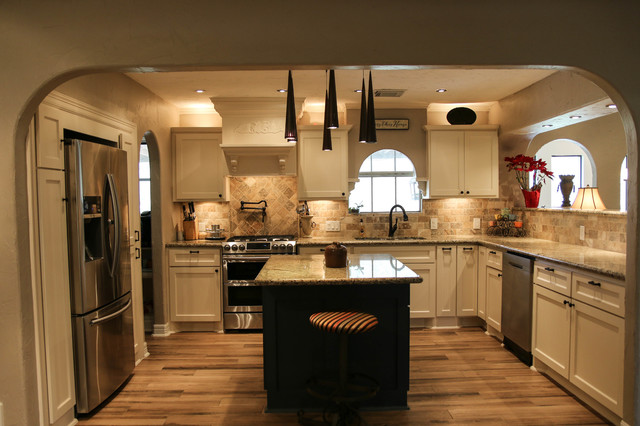 Water Reconstruction_Brian - Kitchen - Houston - by Brooks Construction ...