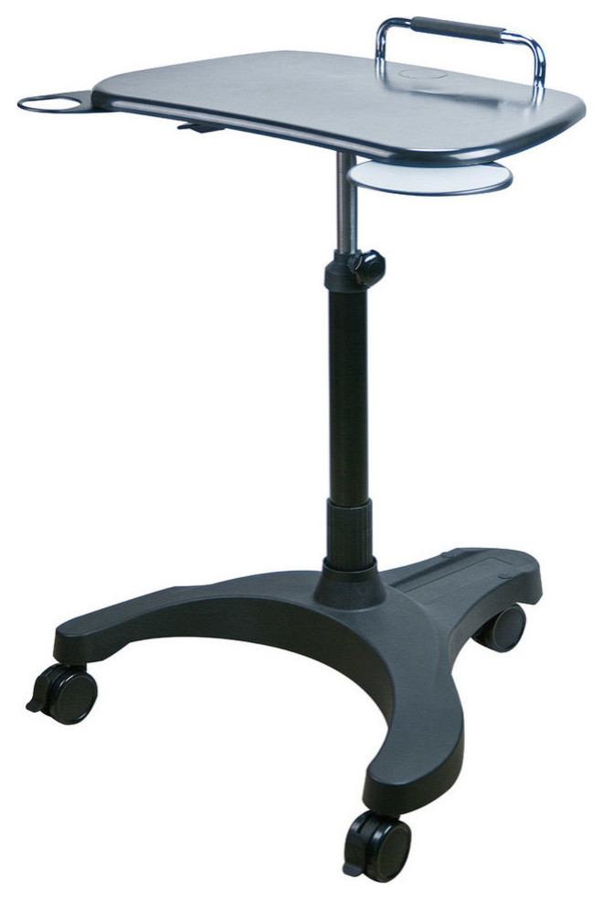 Aidata, Sit, Stand Mobile Laptop Workstation - Contemporary - Office ...