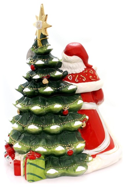 Christopher Radko CELEBRATING SANTA 25th Ceramic Home For Holidays ...