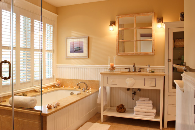 Cape Cod Style Home Bathroom Makeover