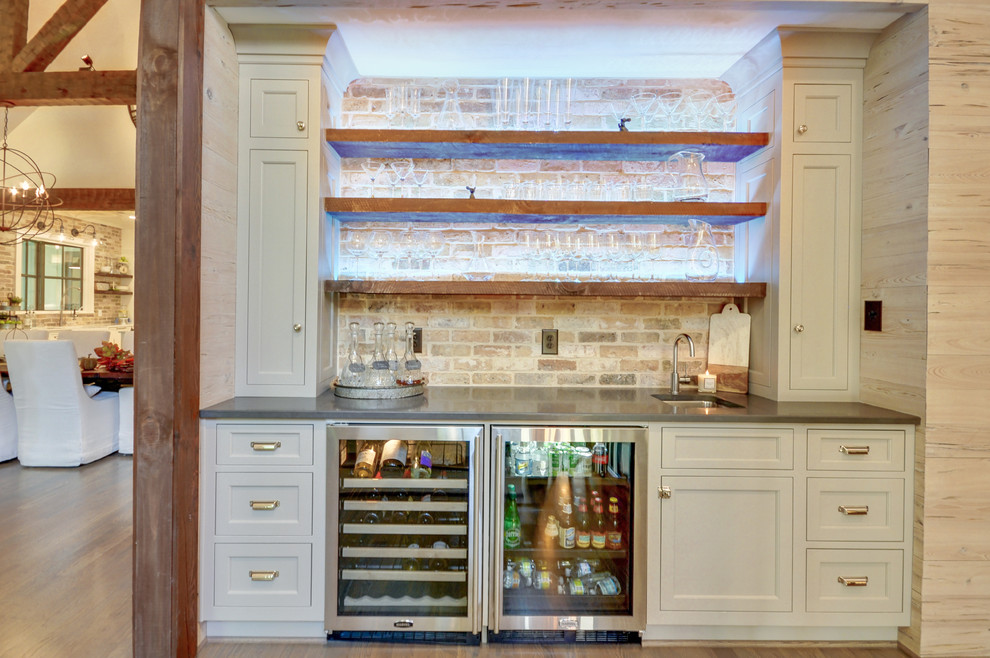 Marietta Luxury Custom Home - Country - Home Bar - Atlanta - by Cooper ...