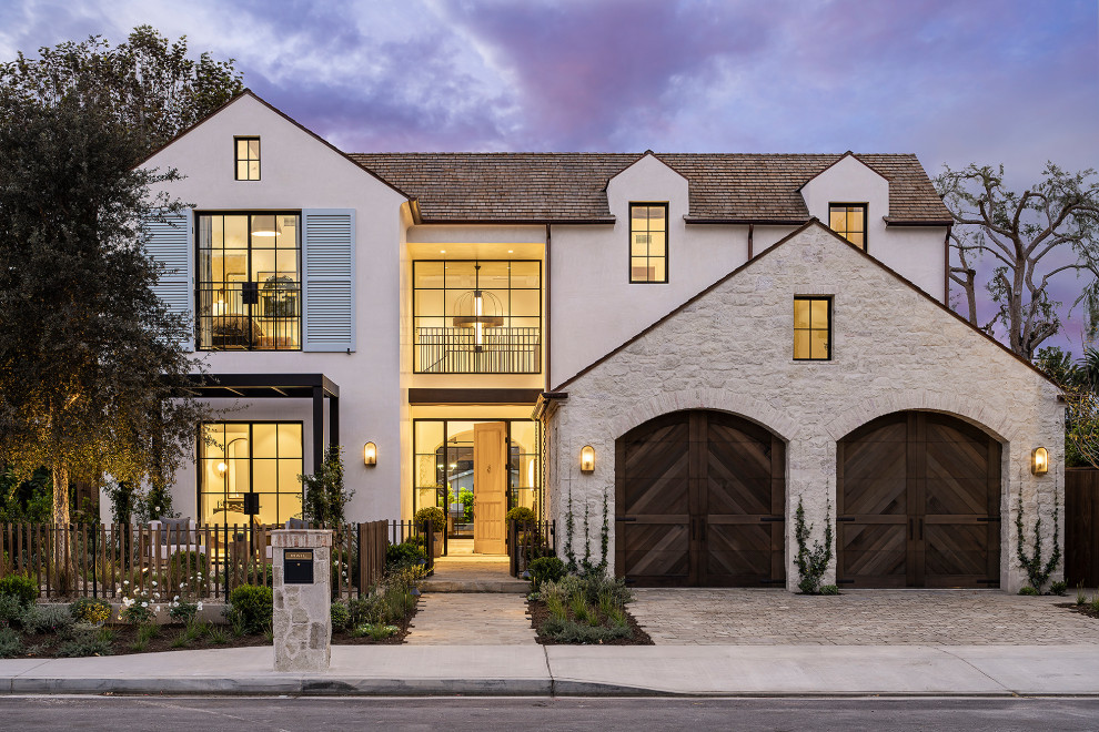 French Transitional - French Country - Exterior - Orange County - by ...