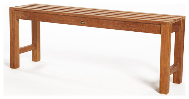 Teak Shower Bench Coach 47" (120 cm) - Scandinavian - Shower Benches ...