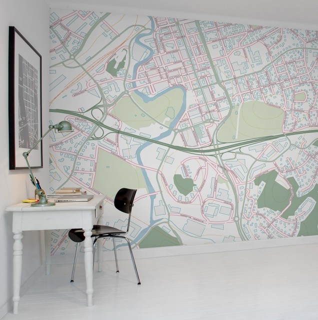 YOUR STREET - Map wallpapers from your own address - Gothenburg - by ...