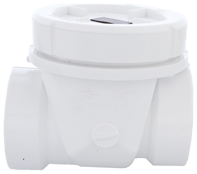 Jones Stephens B04200 2 PVC BACKWATER Valve - Bidet And Toilet Parts ...