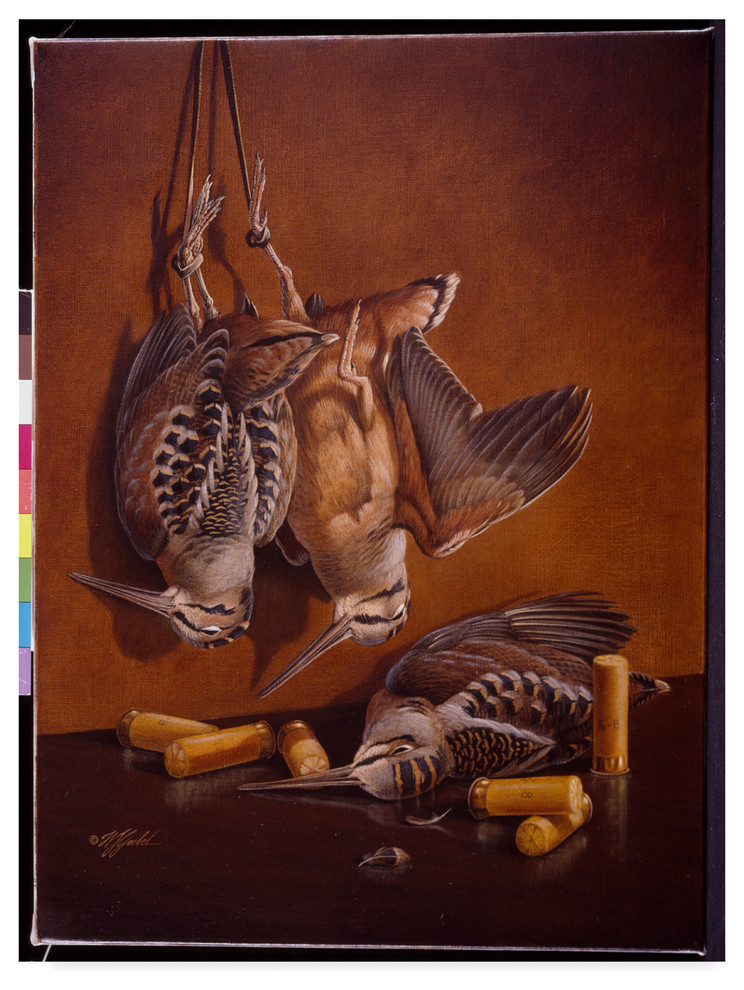 Wilhelm Goebel 'Three Bird Limit' Canvas Art, 19"x14" - Contemporary ...