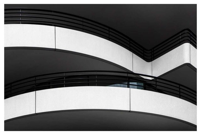 "Balcony Lines" Digital Paper Print by Gilbert Claes, 24"x17", 24"x17 ...