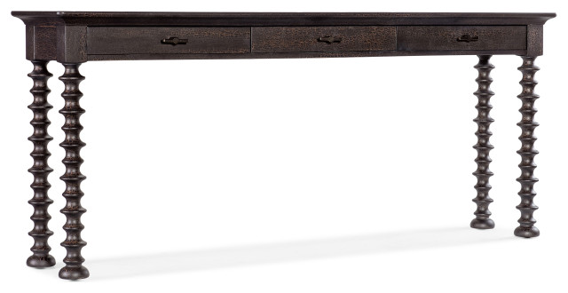 Big Sky Turned Leg Sofa Table - Industrial - Console Tables - by Hooker Furniture | Houzz