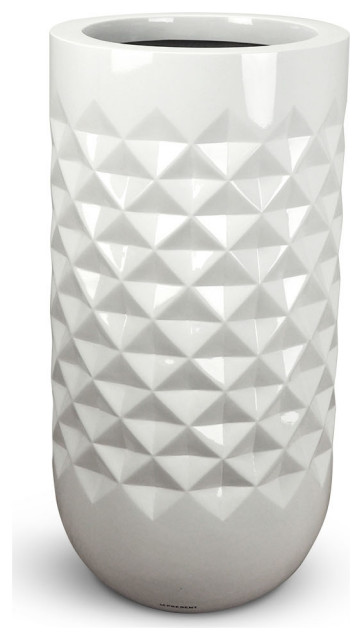 Pyramid Planter, 30 Inch - Transitional - Outdoor Pots And Planters ...