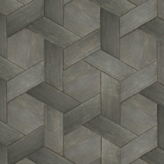 Retro Hex Porcelain Floor and Wall Tile, Cendra, Sample - Farmhouse ...