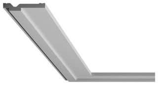 Orac Decor Plain Duropolymer Crown Moulding, Face: 4-7/16 ...