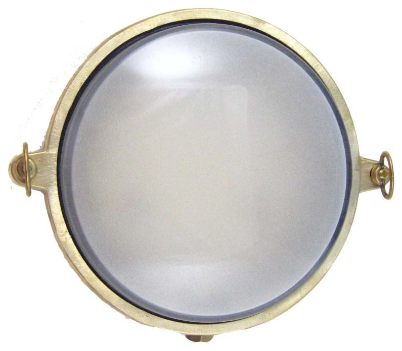 Modern Round Open Light (Indoor / Outdoor) - Beach Style - Outdoor Wall ...