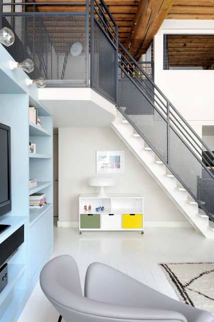 Lyon 4 - PROJET CANUT - Contemporary - Staircase - Lyon - by CELINE ...