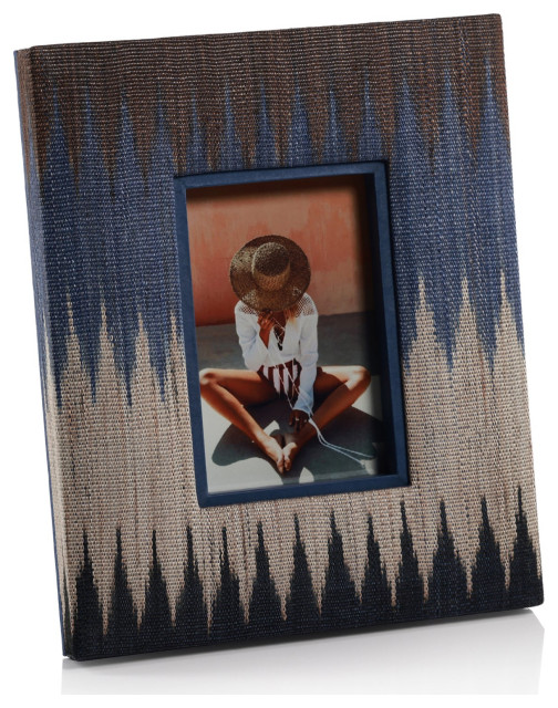 Isador Abaca Hand Made Photo Frame, S- 4" x 6" - Tropical - Picture ...