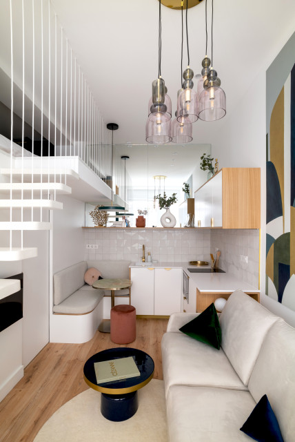 Avant/Après : Un local commercial de 18 m2 devenu un mini-loft