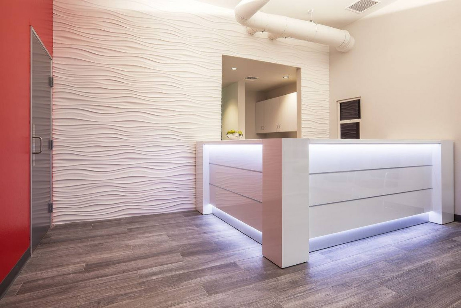 Modern Office Reception Design