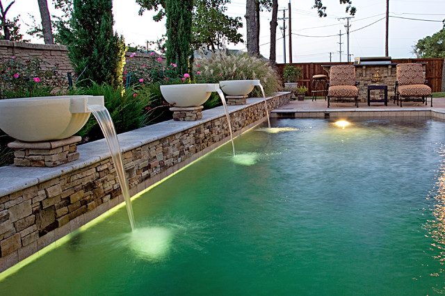 Rustic Swimming Pool Designs Concrete