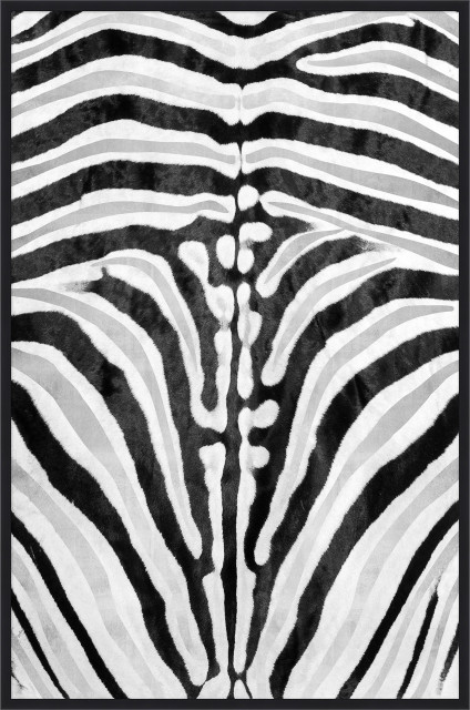 Reflective Zebra - Contemporary - Prints And Posters - by Wendover Art ...