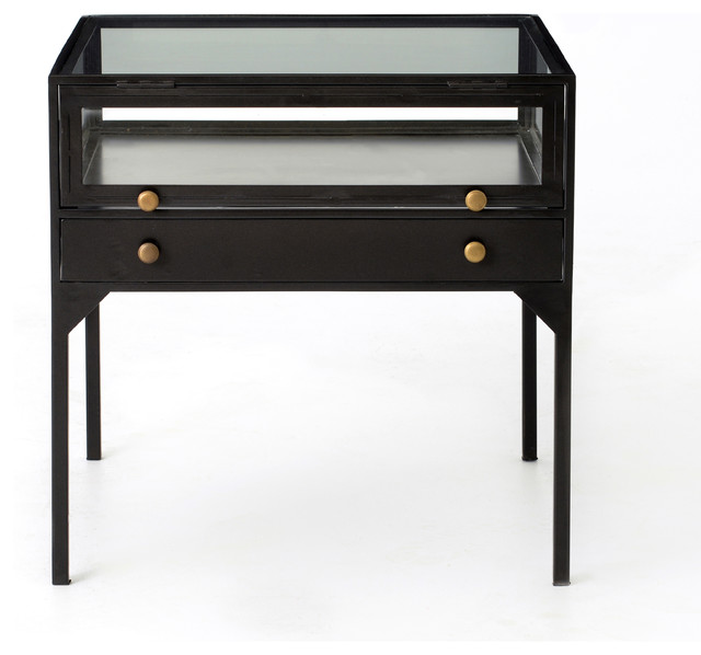 Shadow Box End Table - Industrial - Side Tables And End Tables - by ...