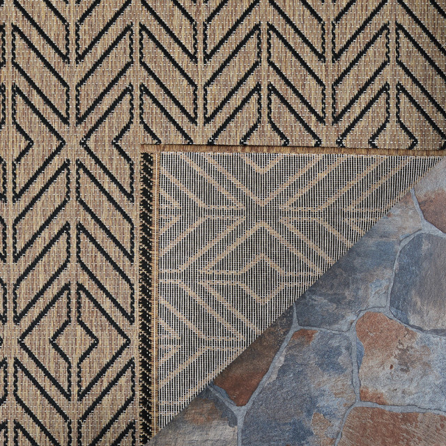 Couristan 13182550076076Q 7'6"x7'6" Cabana Tile Indoor Outdoor Area Rug ...