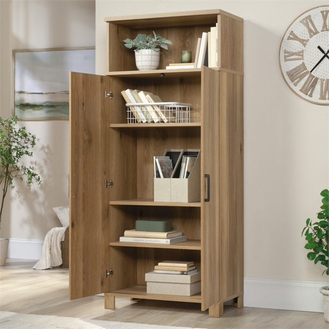 Sauder Rosedale Ranch Farmhouse Engineered Wood Storage Cabinet in ...