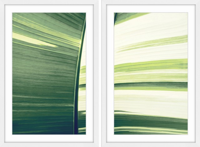 Santa Monica Diptych, 40x30 - Tropical - Prints And Posters - by ...