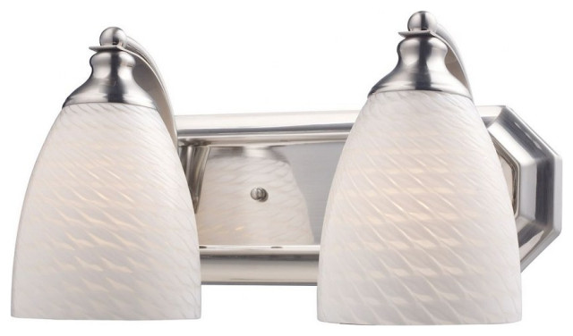 Colorful Dome Glass Shades 2-Light Vanity Light Fixture Oval Back Plate ...