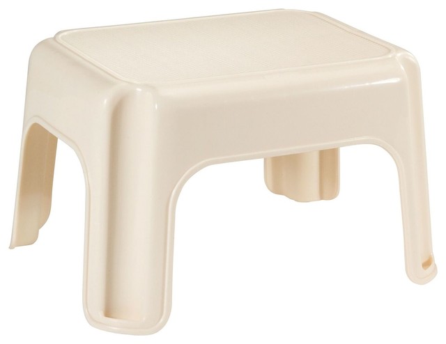 Rubbermaid 15.5"x12.5"x9.25" Bisque Step Stool - Kids Step Stools And ...