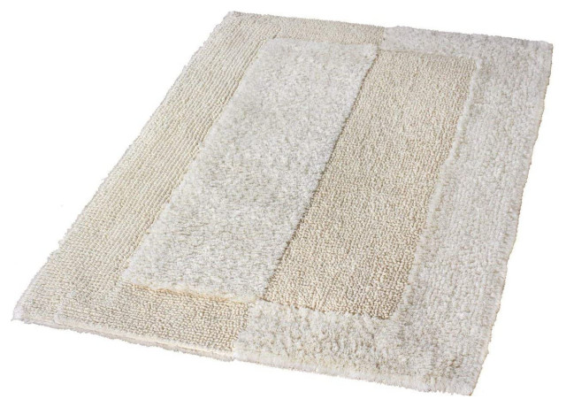 Nature Thick Plush Reversible Cotton Bathroom Rug, Havanna, Extra Large ...