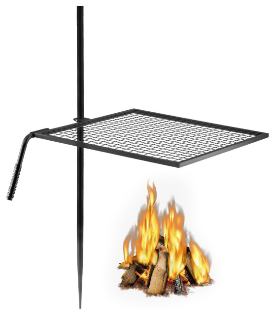 VEVOR Swivel Grill Campfire Swivel Grill Heavy Duty Over Fire Grill for ...