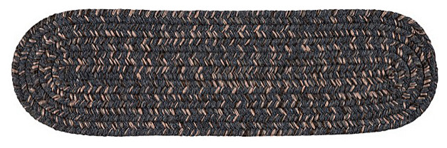 Colonial Mills Stair Tread Hayward Charcoal Stair Tread - Contemporary ...