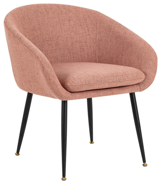 Modern Luxury Pink Chair, Set of 4 - Midcentury - Armchairs And Accent ...