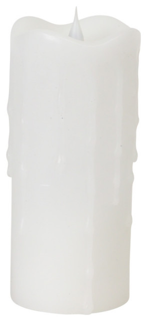 Simplux Led Dripping Candle With Moving Flame, Set of 23"Dx7"H - Transitional - Candles - by ...