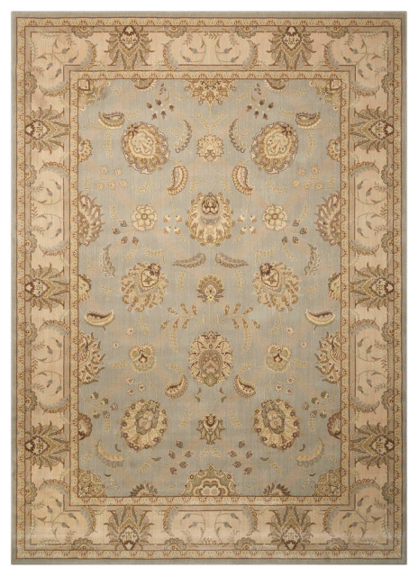 Nourison Persian Empire Aqua Area Rug 2'x2'9", 12'x15' - Traditional ...