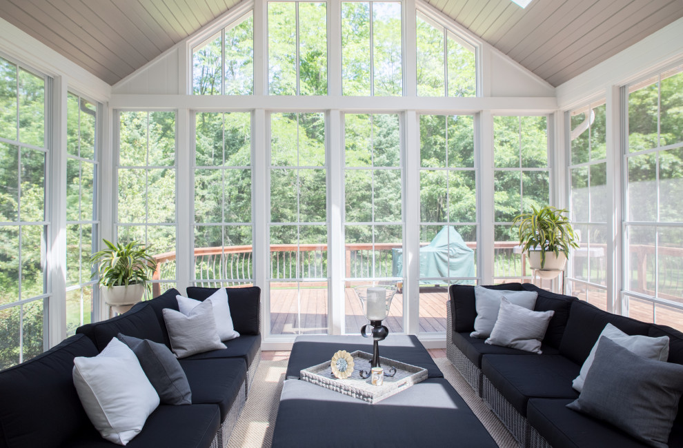 Stately Family Home - Transitional - Sunroom - Cedar Rapids - by Wiles ...