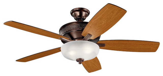 Kichler Monarch II Select 52" Ceiling Fan, Oil Brushed Bronze ...