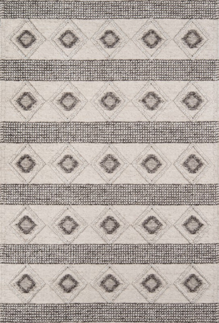 Momeni Andes Beige Contemporary Rugs AND-6, 2'x3' - Scandinavian - Area ...